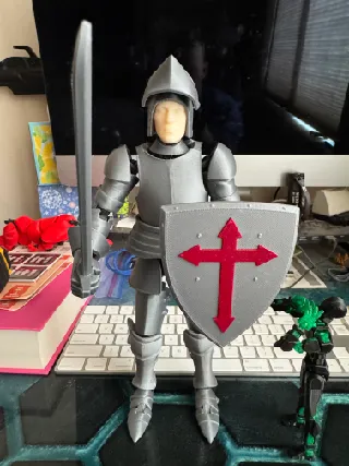 Medieval knight armor for DUMMY 13 by Martin | Download free STL model ...