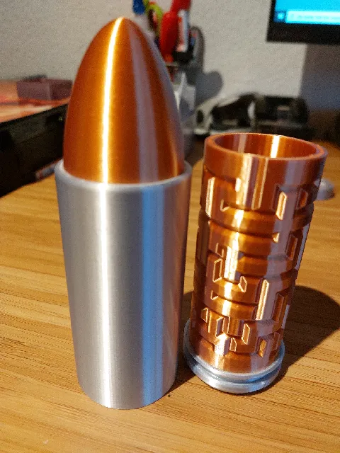 Make of Bullet puzzle maze UPDATED / hlavolam ve tvaru náboje 9mm LUGER ...
