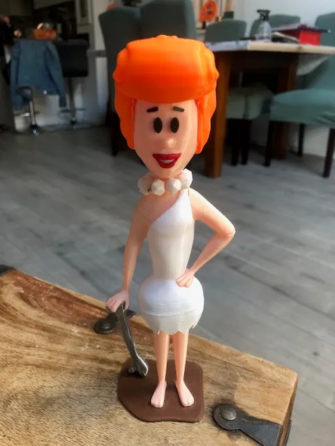 Make of Wilma Flintstone by Rallyped | Download free STL model ...