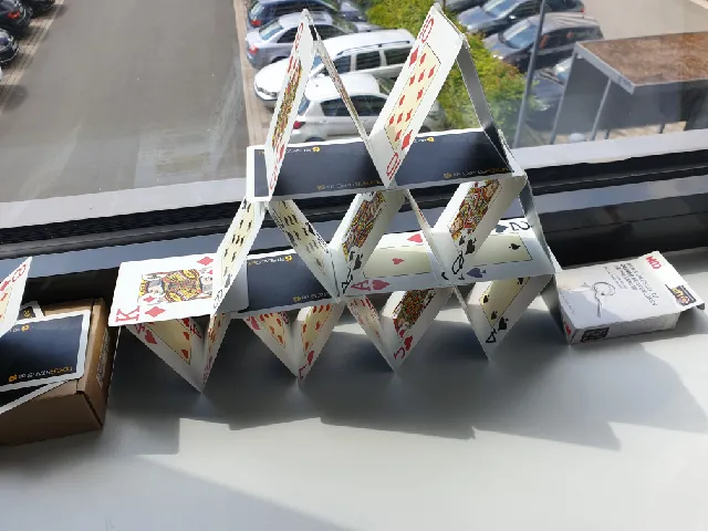 Make of Quick Card Tower Clips (Instant pro card stacker) by Balu ...
