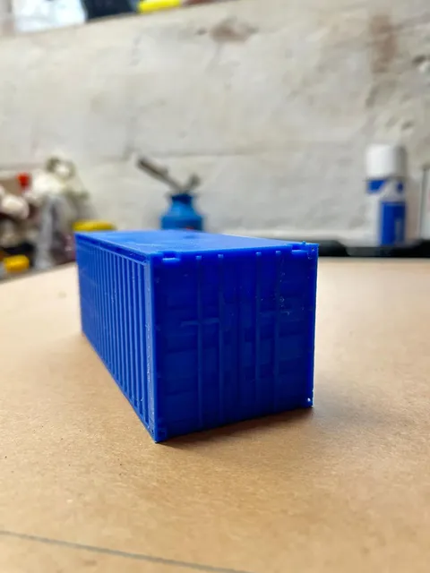 Make of HO scale container 20ft (piko-compatible) by mrMcMatrix ...
