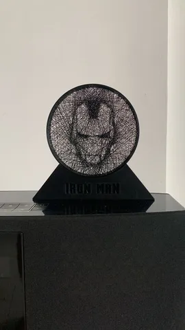 IRON MAN STRING-ART / DECORATION / MARVEL by Sektor 7 Studios ...