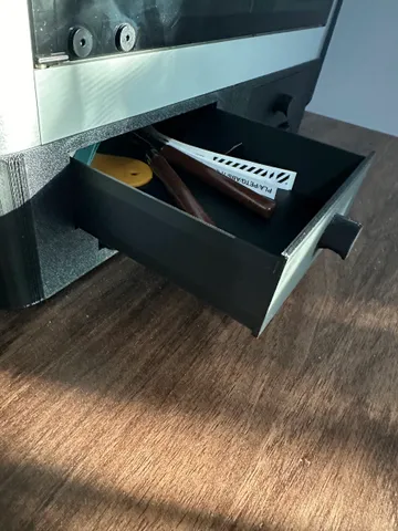 X3D - UBBO (Under Bambu BOx) Drawer with larger knob by jomiller97 ...