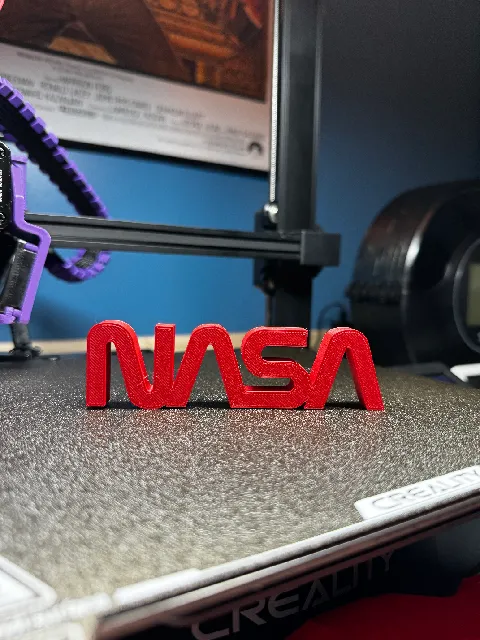 Make of NASA lettering by awkwardcarl | Download free STL model ...