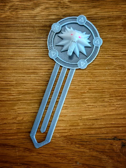 Make of Witcher bookmark by Pavel Minar | Download free STL model ...