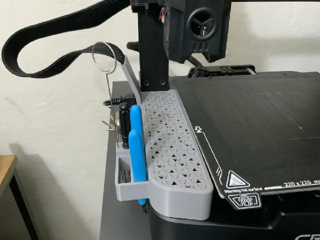 Ender 3 v3 SE/KE Storage Box with Cable Holder with Tools Storage by ...
