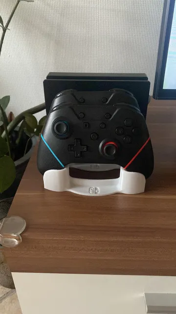 Make of Nintendo Switch Pro Controller Stand - 2x Controller by Manuel ...