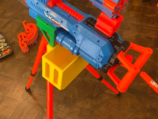 Make of Xshot Ragefire Ammo Box by A 3d Printer | Download free STL ...