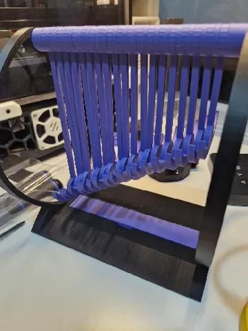 Pendulum Wave Toy with 3 pendula sets by 3DPrintBunny | Download free ...