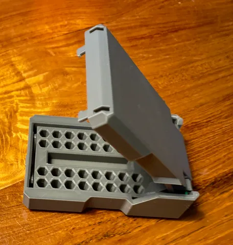 Spring-Loaded Hex Bit Case Box by Bear3DTek | Download free STL model ...