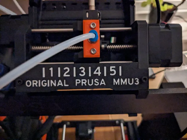 Make of MMU3 Label Plate MMU2s printable by Erki | Download free STL ...