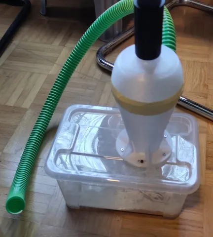 Cyclone Vacuum Dust Separator. Version 4.1 (1 to 1-1/2" hose) by ...