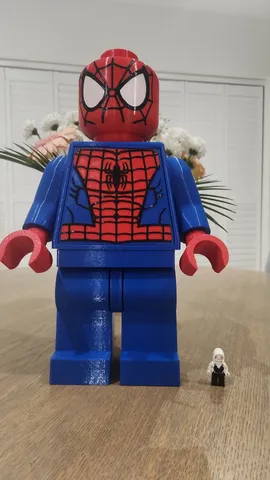 Spider-Man Brick MegaFigure (5:1 Scale) by BrickDreams | Download free ...