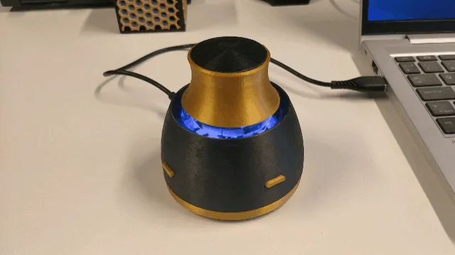 Make of CAD mouse / Spacemouse using Hall Effect Sensors by Johan ...