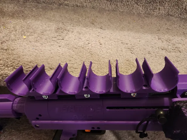 Picatinny Silly Shell Carrier x6 - Made for SillyButts Battle Axe Top ...