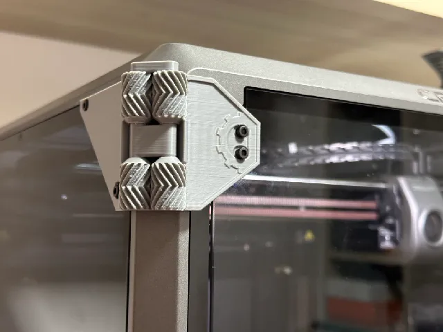 Make of Creality K1 & K1 Max Door Hinges Geared Print in Place by Marc Witarsa | Download free ...