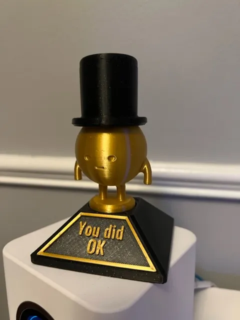 Make of OK Trophy by psu1989 | Download free STL model | Printables.com