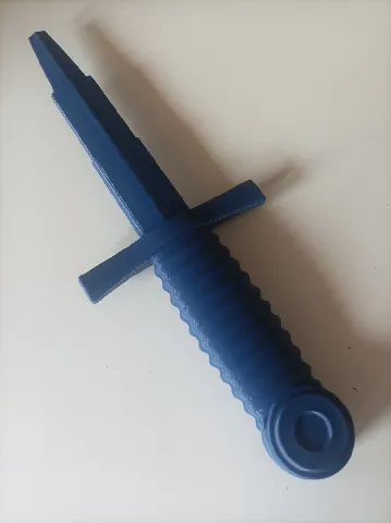COLLAPSING DAGGER (PRINT IN PLACE) by 3D Printing World | Download free ...