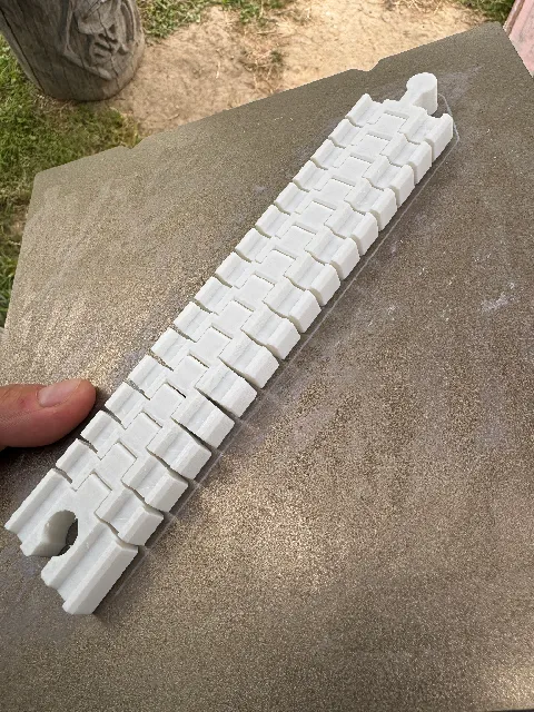 Make of Flexible Train Track / Rails for Wooden trains by Petr Šimáček ...