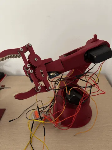 RC Servo Robot Arm by Creative Electronics | Download free STL model ...