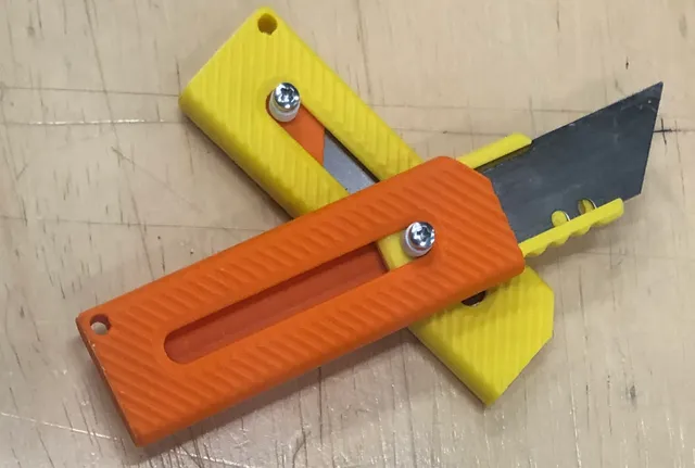 Make of Slicey - EDC Utility Blade / Box Cutter by Fantasyland_Sheriff ...