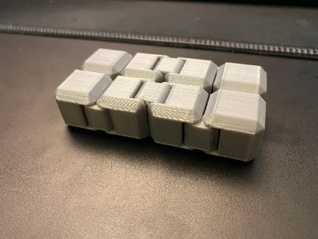 Make of Yet Another Fidget Infinity Cube v2 by Feroc | Download free ...