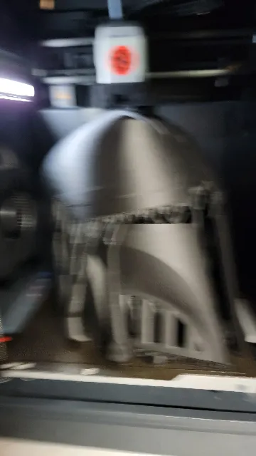 Make of Aran Tal: Star Wars inspired Mandalorian Helmet by Badkitty ...