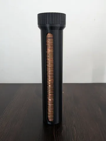 Parametric OpenSCAD Round Container Jar with a screw lid by Michael ...