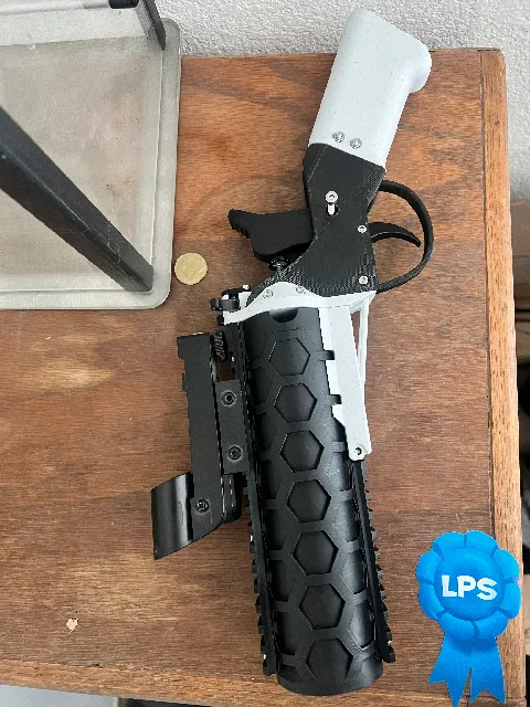 Make of Co2 rocket/grenade launcher by GrantD | Download free STL model ...