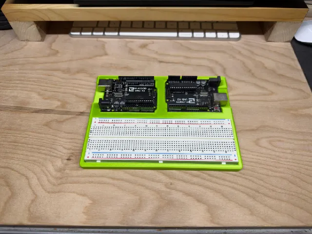 Make of Arduino UNO / Nano / ESP32 Breadboard Base by vega480 ...