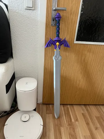 Legend of Zelda Master Sword (BOTW) (TOTK) (Full Scale) von Popandsicle ...