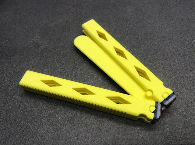 Make of Butterfly Knife - Print in Place - Balisong by 3D KIMBA ...
