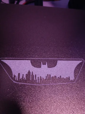 Batman and Gotham City Skyline - Wall Art by AlexT | Download free STL ...
