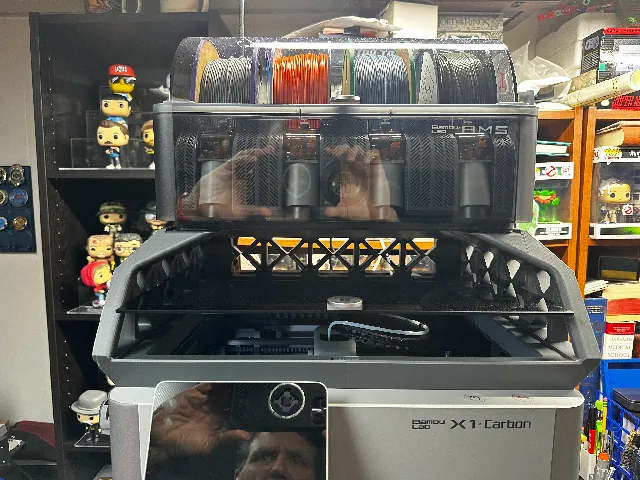 V2 Vented Remix - Updated Bambu Lab Ultimate P1P P1S X1-C Riser+AMS ...