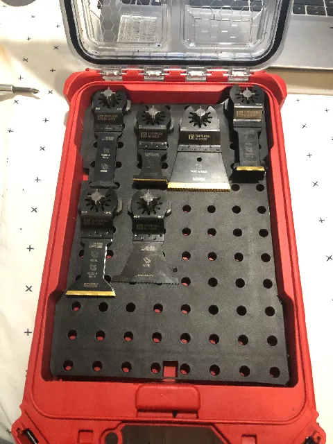 Make of Blade Holder for Milwaukee Oscillating Multi-Tool Wall Control ...