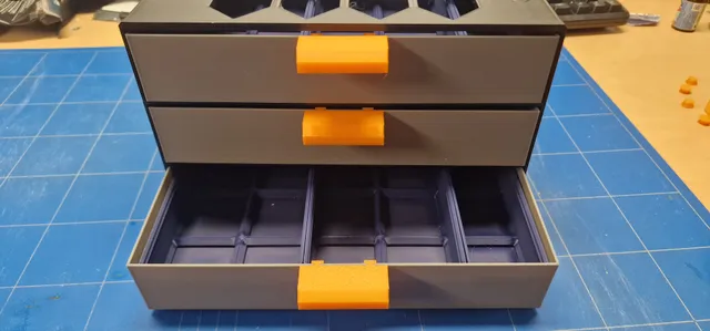 Gridfinity Modular Drawer System by Chipp Walters | Download free STL ...