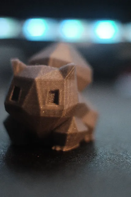 Make of Low-Poly Bulbasaur by FunkySkill | Download free STL model ...