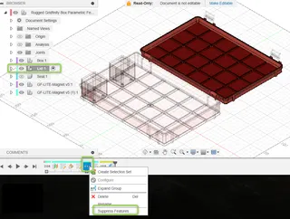 Rugged Gridfinity Box (Parametric) by PeterDesigns | Download free STL ...