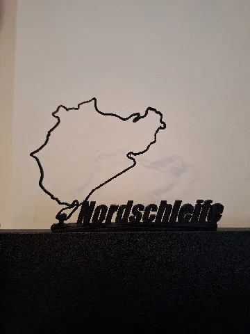 Nordschleife 3D Elevation Track Art by Dylan | Download free STL model | Printables.com