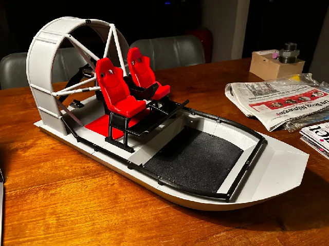 Make of Glade Runner RC Airboat 1:8 scale by Black Crow by joene ...