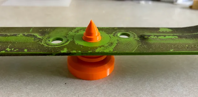 Make of Lawnmower Blade Balancer by KevinP | Download free STL model ...
