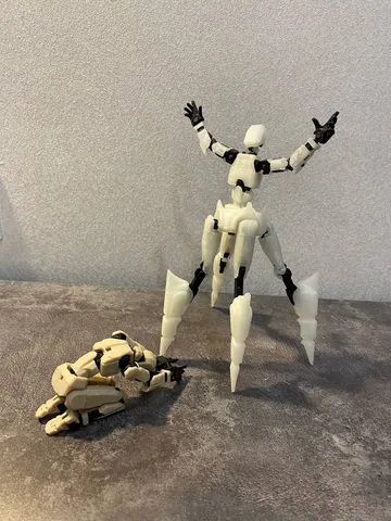 Dummy 13 Spider Walker / Mech Legs by Cap'n Corny | Download free STL ...