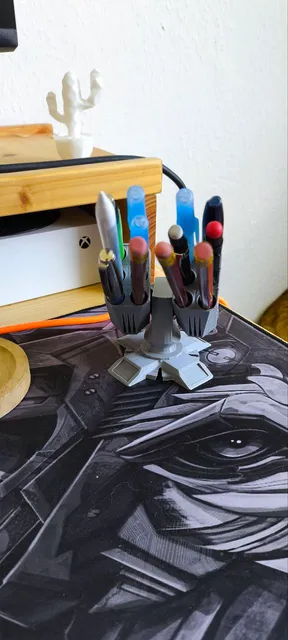 Make of Missile Turret Pen Holder - Gridfinity Compatible by Mr ...