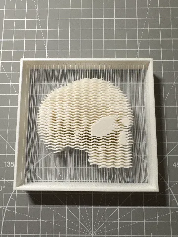 Fragmented Skull String Art by 3DPrintBunny | Download free STL model ...