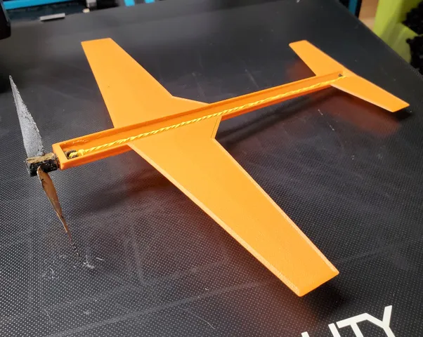 Rubber band plane by Martin_au | Download free STL model | Printables.com