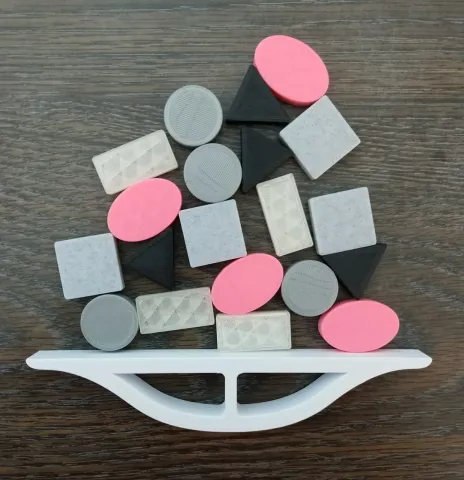 Shapes Balancing Game by DCMake | Download free STL model | Printables.com