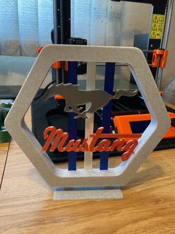 Mustang frame by Xav83 | Download free STL model | Printables.com