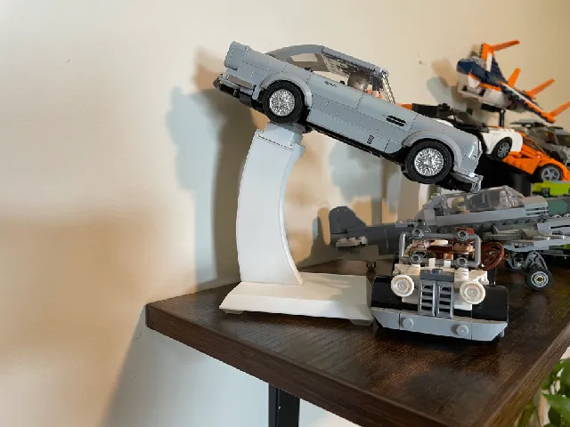 Display Stand for LEGO 10300 DMC Delorean The Time Machine by ...