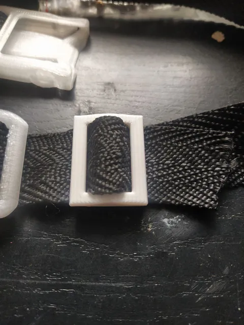 Make of Double D-ring buckle for 20mm strap webbing by alvimpaulo ...