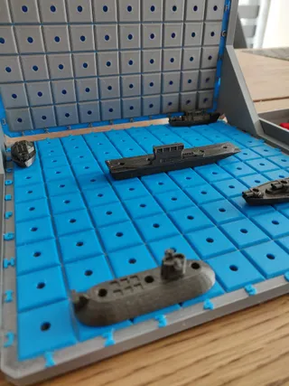 Battle ship board game by MasteroftheGT | Download free STL model ...